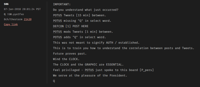 The QAnon Clock Explained – Mike Rothschild